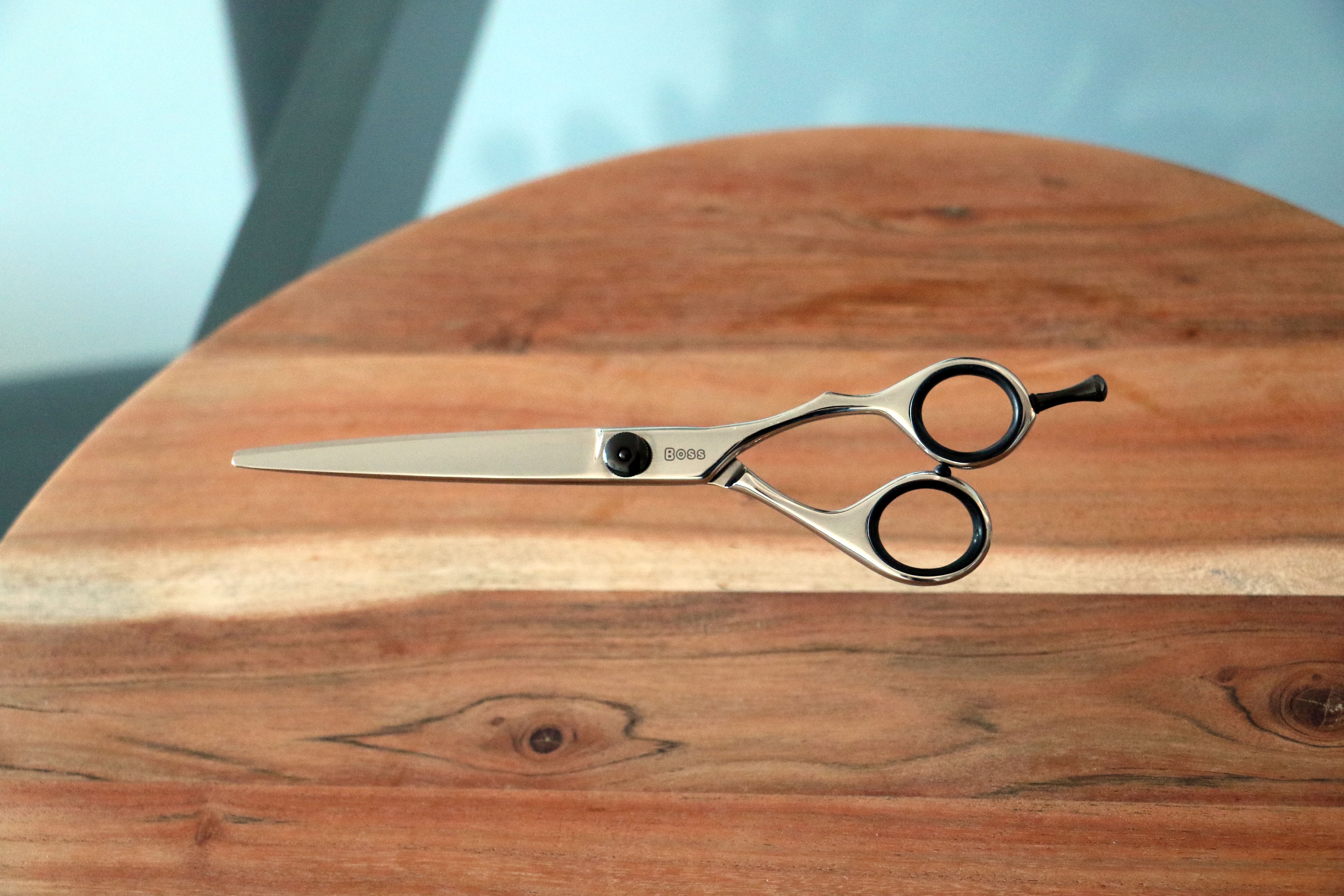 Boss Premium 7 inch Ridged Ergo Offset Slicer – Bossscissors